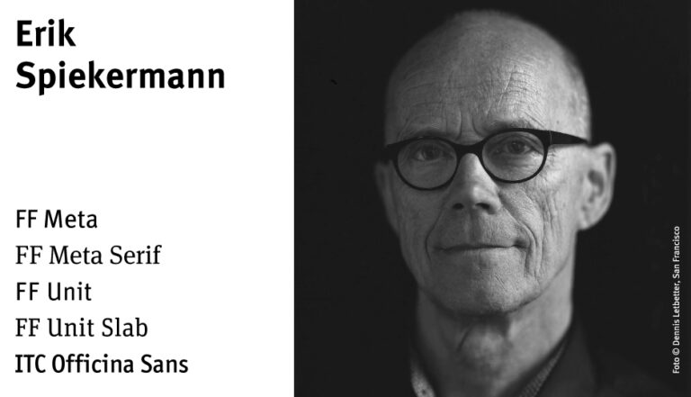 Erik Spiekermann: Der Typografie-Visionär und Design-Pionier – Steffen ...